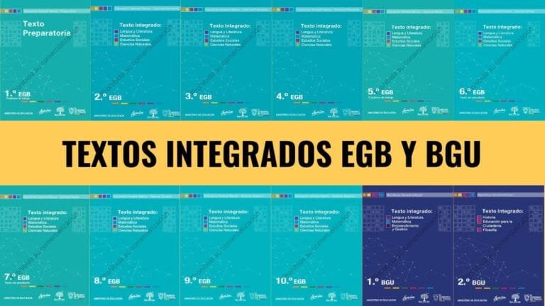 Textos Integrados del Ministerio 2024-2025