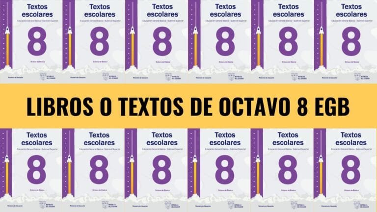 Libros de Octavo (8vo EGB) 2024-2025