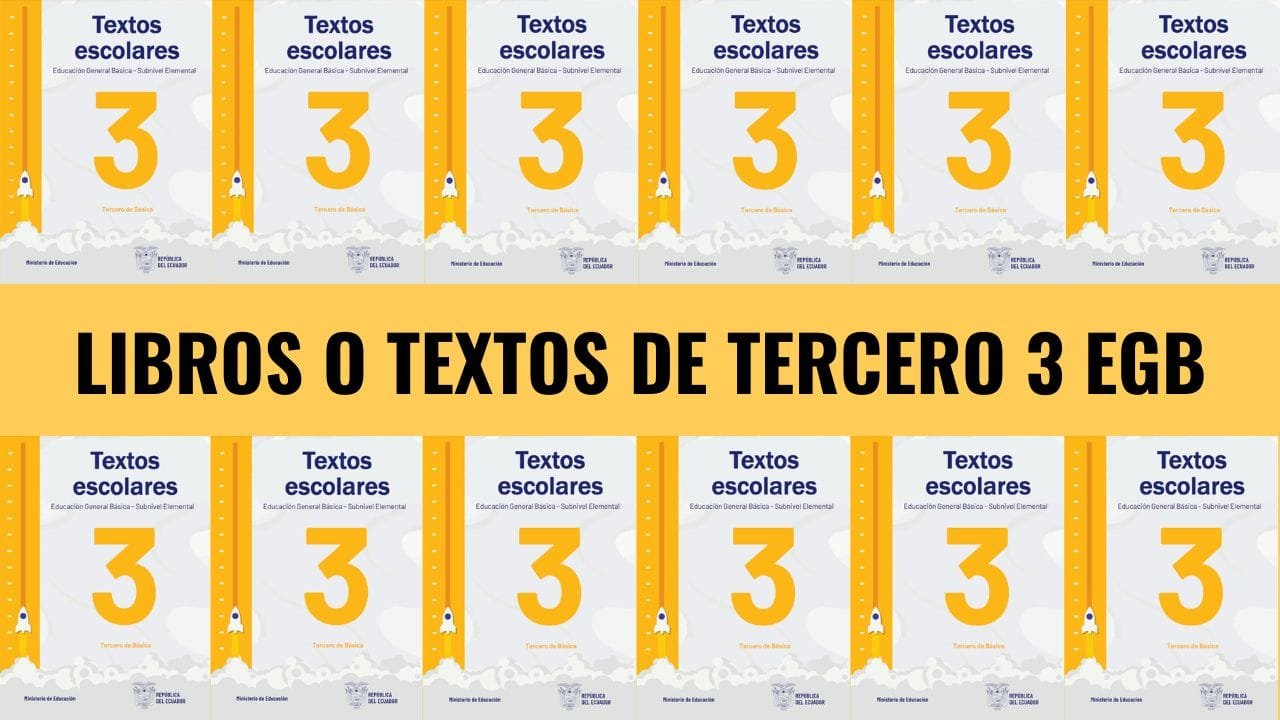 Libros de Tercer Grado (2025-2026) | Descargar PDF