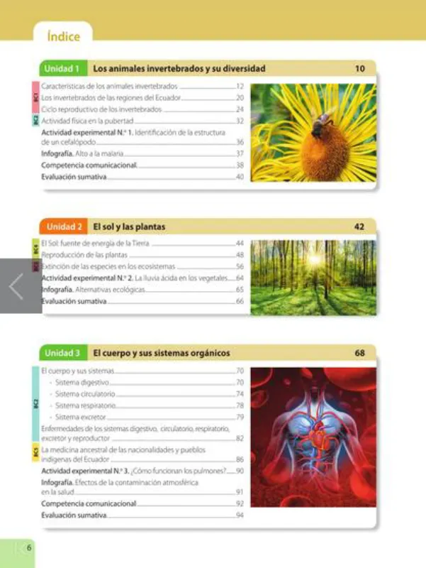 Texto de Ciencias Naturales 5 EGB (2026) | librosdetextoecuador.org